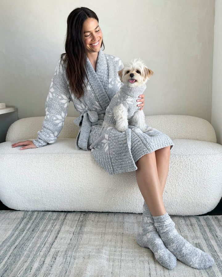 Snowflake Pomona Fuzzy Robe | Splendid
