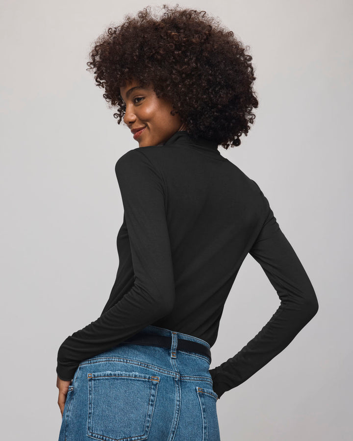 Bamboo Long Sleeve Turtleneck | Splendid